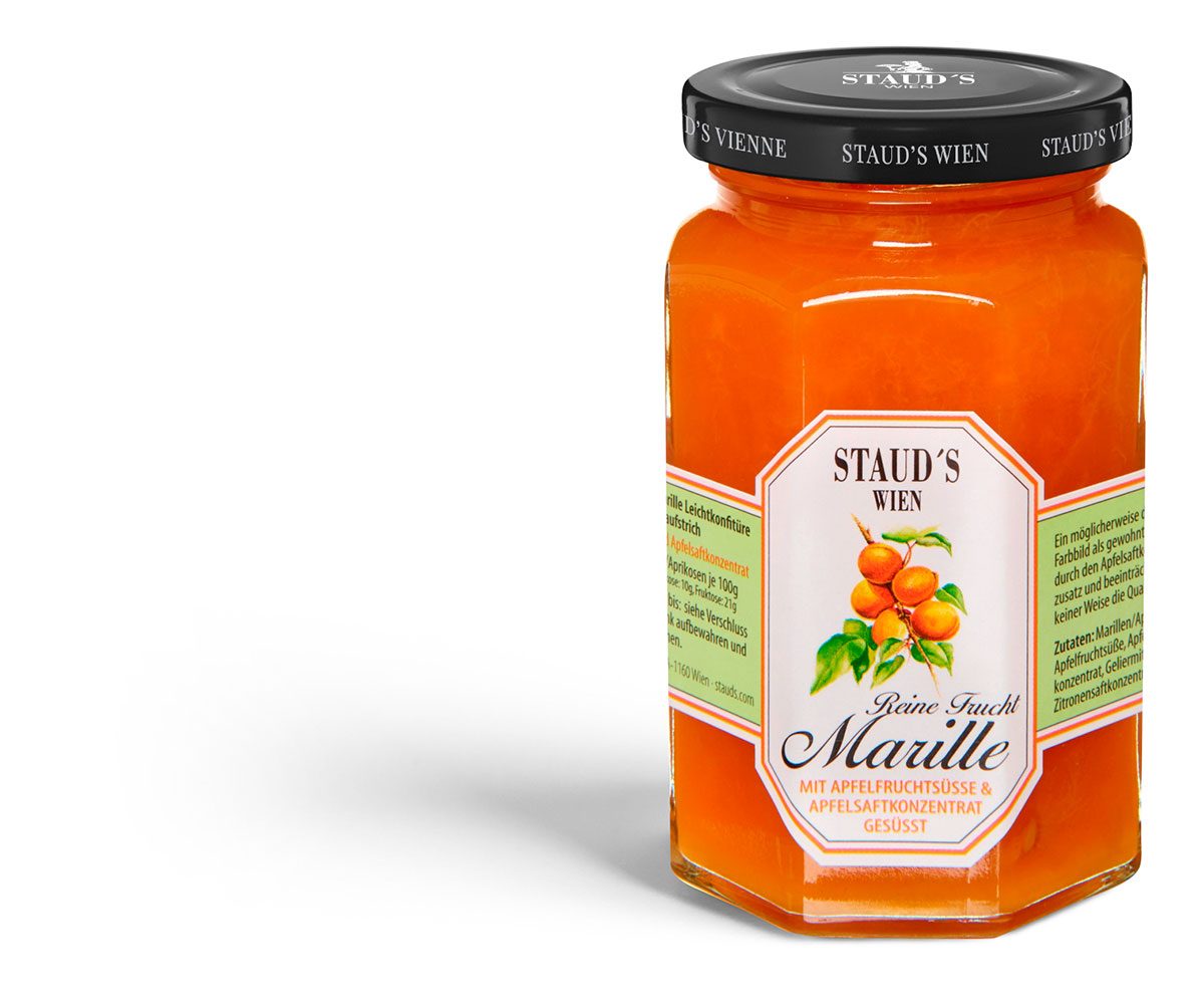 Reine Frucht Marille - STAUD'S Feinste Verführung. Aus Wien.