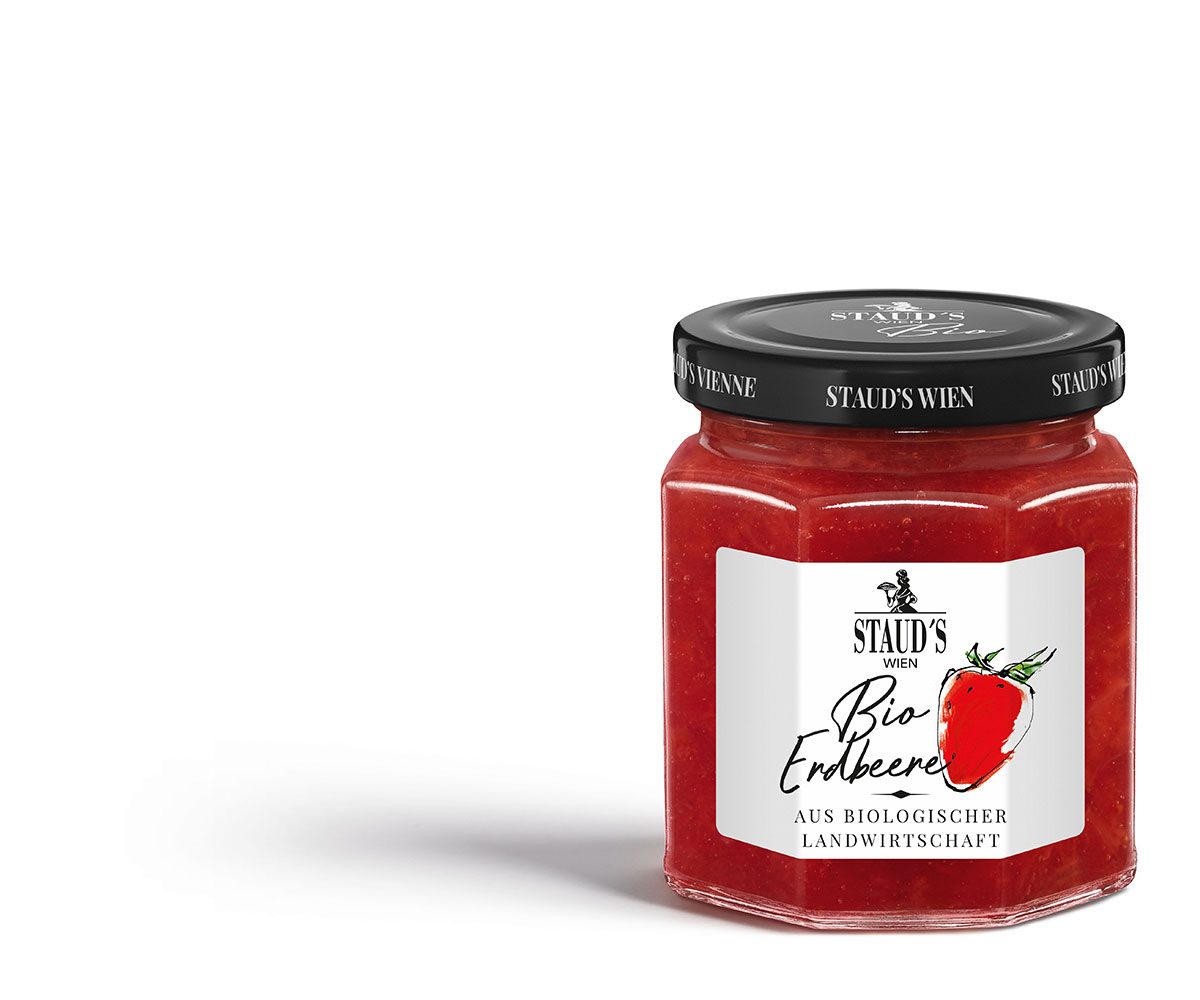 Organic Strawberry Fruit Spread - STAUD'S Feinste Verführung. Aus Wien.