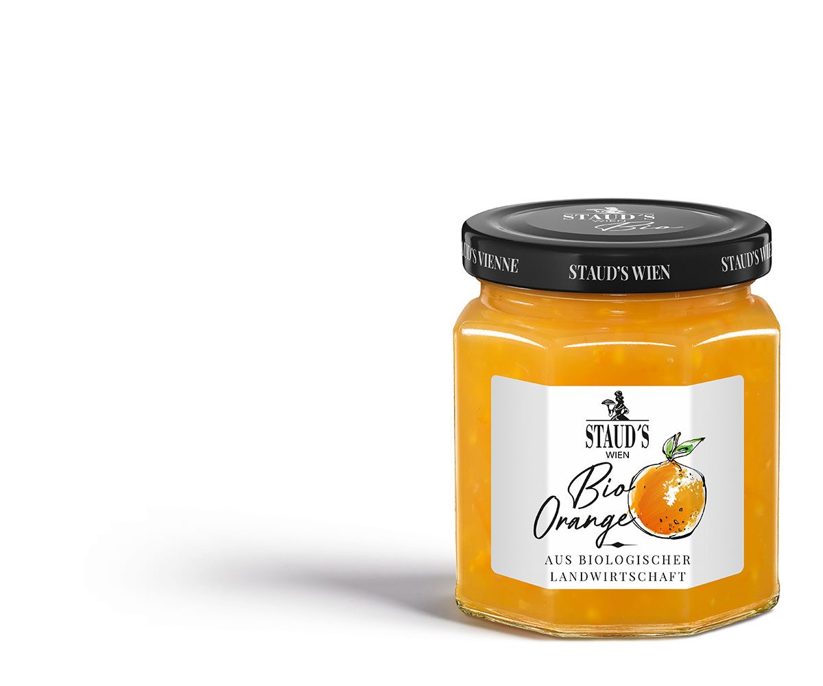 Bio Orange Fruchtaufstrich - STAUD'S Feinste Verführung. Aus Wien.
