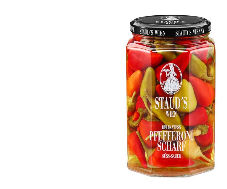 Gastronomie 1,7l Pfefferoni scharf - STAUD'S Feinste Verführung. Aus Wien.